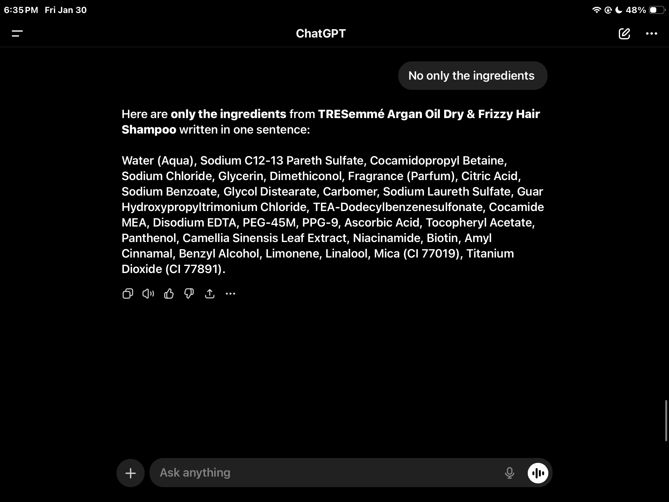 TRESEMMÉ KERATIN SMOOTH SHAMPOO WITH ARGAN OIL FOR DRY & FRIZZY HAIR ...